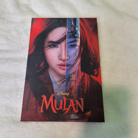 Accents | Disney Mulan Live Action Cinema Movie Hardcover Book | Poshmark